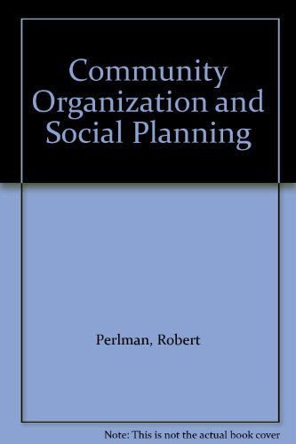 Community Organization and Social Planning: 9780023934506: Amazon.com ...