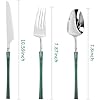 Amazon.com: Ciselure 120PCS Silver Plastic Silverware, Disposable Heavy ...
