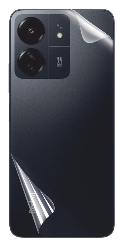 Prime Retail Matte Finish Back Screen Guard for Redmi Mi 13C 4G [Not ...