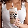 Amazon.com | Best Mom Ever 16oz Frosted Glass Cup - Ideal Mother's Day ...