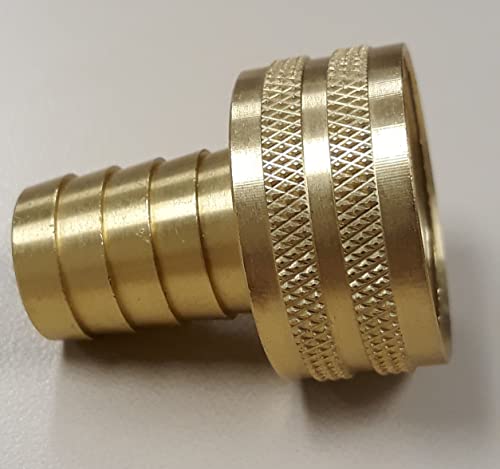 Anderson Metals Brass Garden Hose Swivel Fitting, Connector, 5/8″ Barb ...