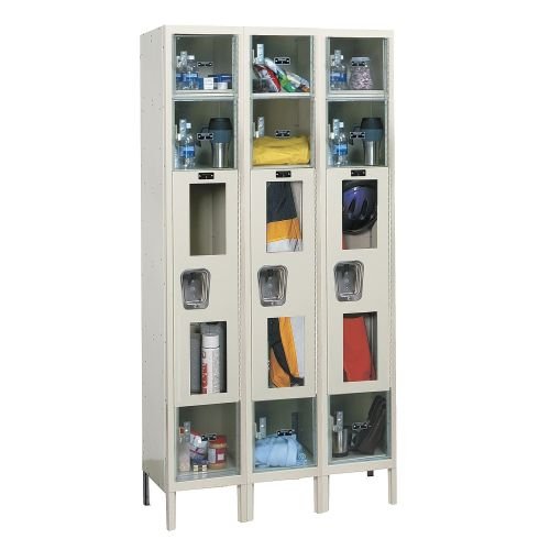 Amazon.com: Handicap School Lockers with ADA Compartments 4-Tier, 3 ...