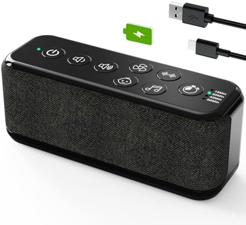 Amazon.com: Mini Baby Sound Machine White Noise Machine with 30 ...