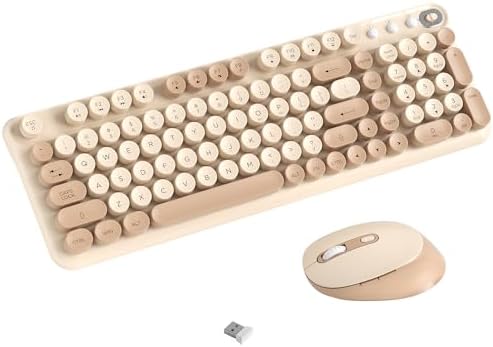 Amazon.com: COVEVA Wireless Keyboard and Mouse Combo, 2.4GHz USB ...