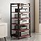 Amazon.com: OMKUOSYA 6 Tier AV Media Stand, Movable Record Player DVD ...