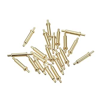 MECCANIXITY Spring Test Probe Pin 20pcs 0.9mm Tip 10mm Height 1.5mm ...