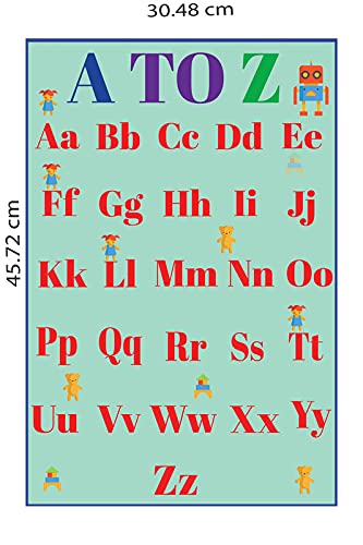 Buy English Alphabets Poster|A to Z|Early Learning Poster|Alphabets ...