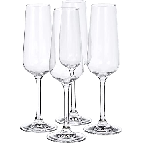 What are the different types of champagne glasses?