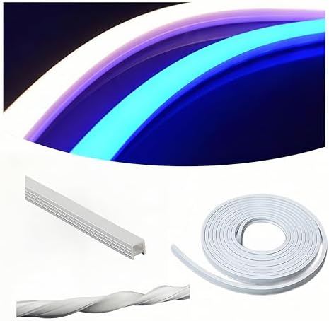 Amazon.com: KSDLMPA Silicone LED Channel System, 16.4Ft/5M Through Free ...