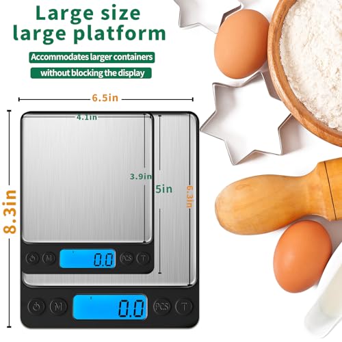 Snapklik.com : Upgraded Large Size Food Scale For Food Ounces And Grams ...