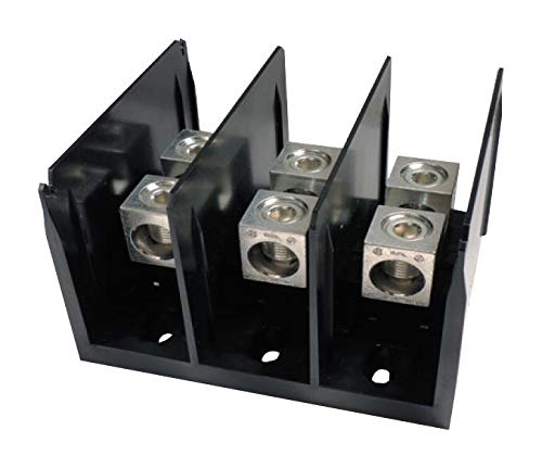 1343582 - Panel Mount Barrier Terminal Block, 310 A, 600 V, 3 Pole, 1 ...