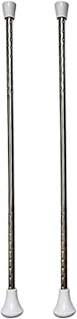Amazon.com: Dasiyoki Twirling Baton 2 Pieces Spinning Dance Baton Metal ...