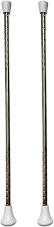 Amazon.com: Dasiyoki Twirling Baton 2 Pieces Spinning Dance Baton Metal ...