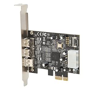 PCI Express Firewire Card,2 Firewire 800 1394B 9 Pin Interface,800Mbps ...
