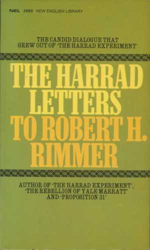 The Harrad letters to Robert H. Rimmer: Rimmer, Robert H ...