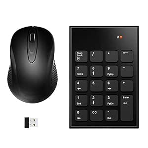 Amazon.in: Buy Rytaki Wireless Tenkey and Mouse Set, 2.4G Mini USB ...