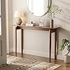 Amazon.com: KASLANDI Console Sofa Table, All Solid Wood Entryway Table ...