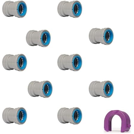 QUICK FITTING 1" PVC Conduit Coupling Fitting | Push Install Electrical ...