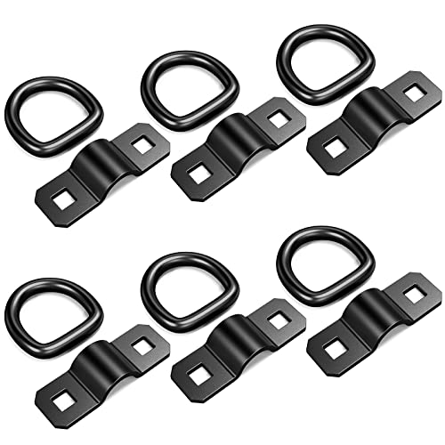Snapklik.com : 6 PCS 3/8 Heavy Duty D Rings Tie Down Anchors For ...