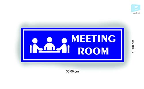 Buy SIGN EVER Meeting Room Sign Boards Office School College Company ...