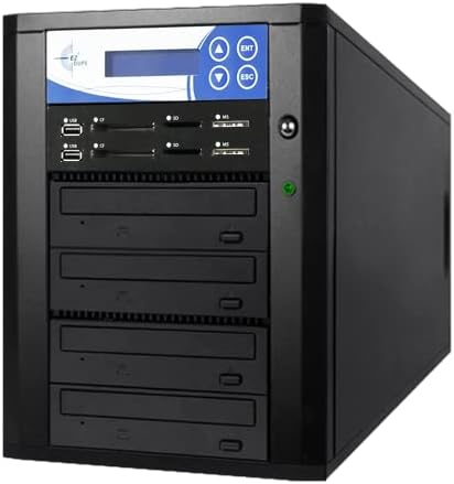 EZ DUPE 1 to 3 Multimedia CD DVD Duplicator – Flash Media (USB/SD ...
