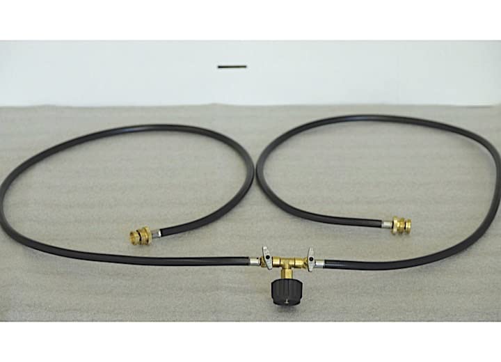 Buy HitchFireY Splitter Propane Hose, Propane Tank Adapter 5 Feet 2 Way ...