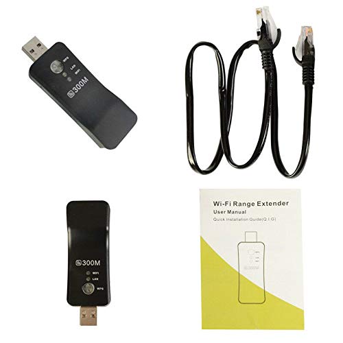 Wireless LAN Adapter WiFi Dongle WPA-PSK RJ-45 Ethernet USB for Smart ...