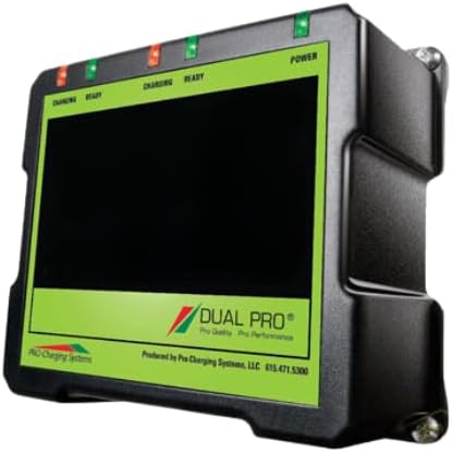 Amazon.com: Dual Pro Battery Charger 12V/24V RealPRO Series - 12A - 2 ...