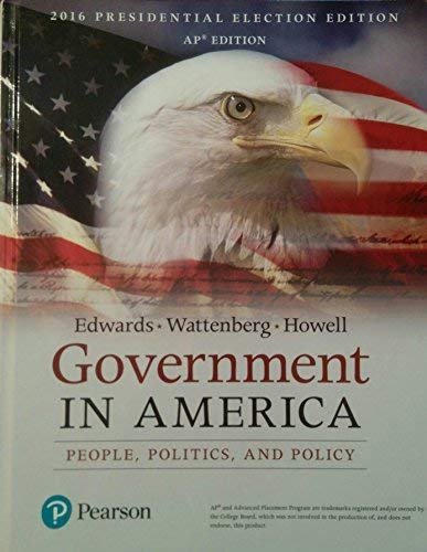 Amazon.com: Government in America (17th Edition): 9780134586571 ...