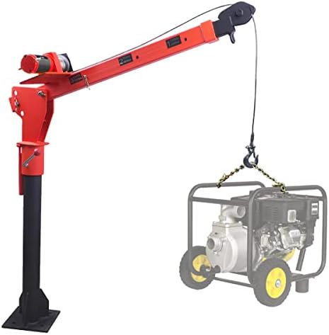 Amazon.com: 1100 lb Electric Pickup Truck Crane with Electric Winch ...