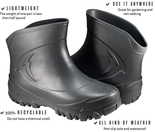 Buy Clogs Store Waterproof Light Rubber Ankle Boots. Rain and Garden ...