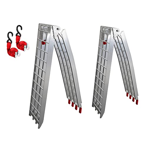 AutoForever Pack of 2 7.5′ ATV UTV Foldable Loading Ramp 1500lb Heavy ...
