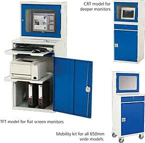 Lockable Industrial Computer Workstations, Computer Cupboard : Amazon.co.uk