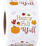 Amazon.com: WRAPAHOLIC Wrapping Paper Sheet - Maple Leaf and Pumpkin ...