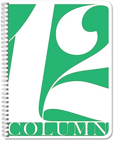 Amazon.com : BookFactory 12 Column Log Book/Columnar Logbook/Notebook ...