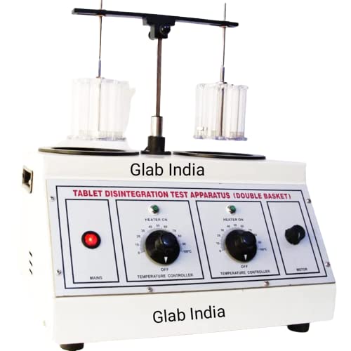 GLAB INDIA Tablet Disintegration Double Test Apparatus : Amazon.in ...