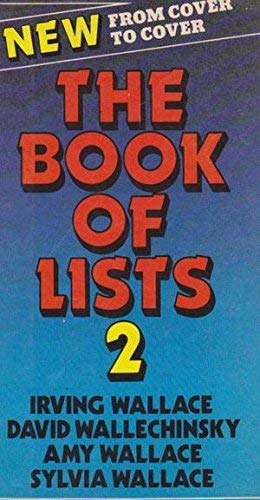 Book of Lists: v. 2: Wallace, Irving: 9780241104330: Amazon.com: Books