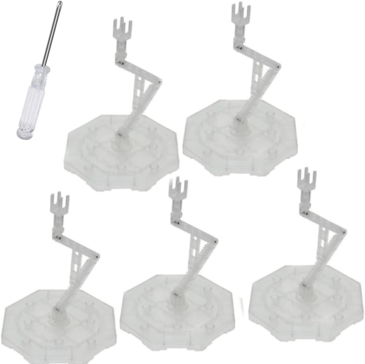 Amazon.com: Bioristar HG RG Hobby Action Base Model Stand Hobby Display ...