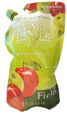 Amazon.com : Klar & Danver Liquid Hand Soap Refill 21 FL OZ - Apple ...