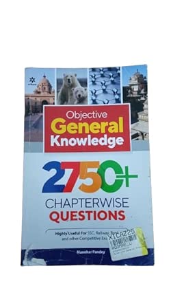 Objective General Knowledge 2750+ Chapterwise Questions : Manohar Pandey: Amazon.in: Books