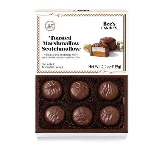 Amazon.com: See's Candies 4.2 oz Toasted Marshmallow Scotchmallow ...