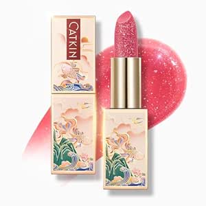 Amazon.com : CATKIN Tinted Lip Balm Glitter Lip Stain Ultra Hydrating Lip Moistrurizer Shimmer ...