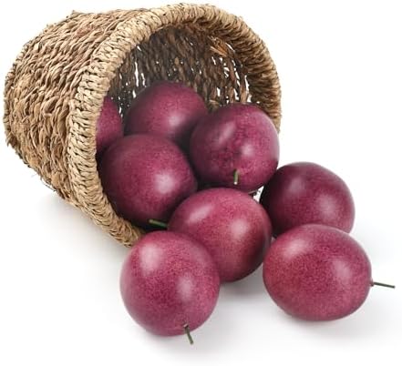 Amazon.com: Luckforest Artificial Passion Fruits, 8 Pcs Simulation Fake ...