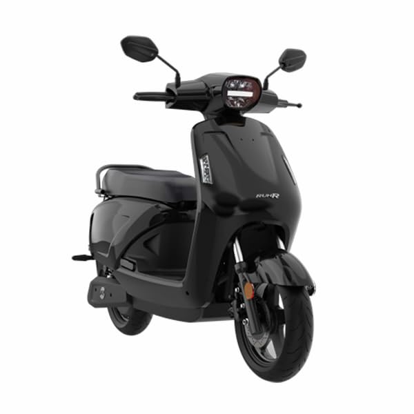 RunR HS (Midnight Black) Electric Scooty/Scooter with CBS Brake System ...