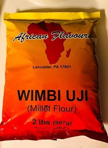 Amazon.com : African Flavors Wimbi uji (Millet Flour) 2lb : Grocery ...