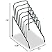 Amazon.com : Fellowes Step File Junior Wire Organizer Rack, 6 Sections ...
