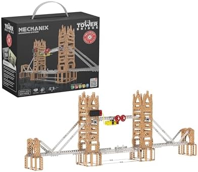 MECHANIX Mega Series Tower Bridge – 2129 Piece Motorised London Bridge ...
