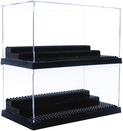 Amazon.com: Acrylic Display Case for Figures Dustproof, Clear Display ...
