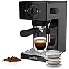 Dualit Espresso Coffee Machine | 1.4L Capacity | Black | Manual Dosing ...