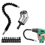 ・ブランド:perakpapa・製造元:perakpapa・モデル:ZZZ12138・この商品について 🔧【セット内容＆対応サイズ】 3点セット：フレキシブルシャフト（約295mm）×1本、105度直角ドリル（55×32×21mm）×1個、...